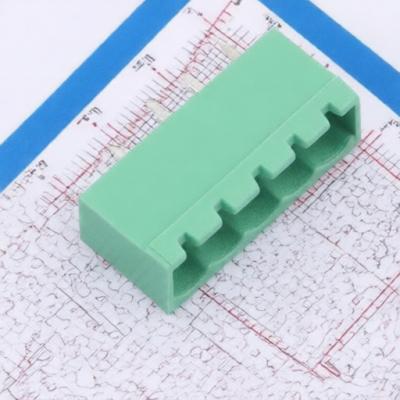 China Durable plug in terminal block KANGNEX WJ2EDGVC 5.08 05P 14 00A rated current 10A 15A for electrical for sale
