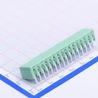 China Electrical Connection Terminal Block KANGNEX WJ15EDGRC-3.81-16P-14-00A PA66 Housing UL IEC Certified for sale