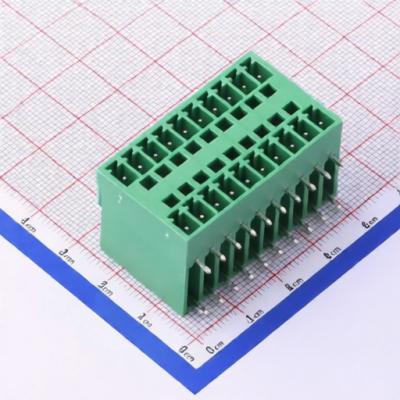 China electrical plug in terminal block KANGNEX WJ15EDGRH-3.81-10P-14-00A with 3.81mm pitch and 10 poles for sale