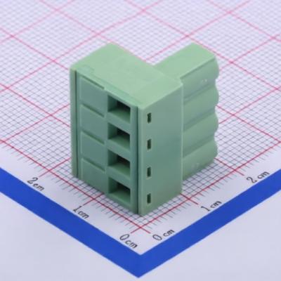 China Durable plug in terminal block KANGNEX WJ2EDGK 5.08 04P 14 00A UL IEC certified electrical connector for sale