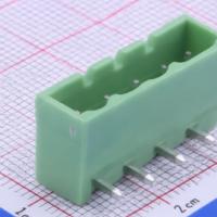 China KANGNEX WJ2EDGRC 5.08 05P 14 00A plug in terminal block with tin plated copper alloy pins and 5.08mm pitch for sale