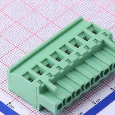 China electrical connection plug in terminal block KANGNEX WJ2EDGKA 5.08 08P 14 00A with robust construction for sale