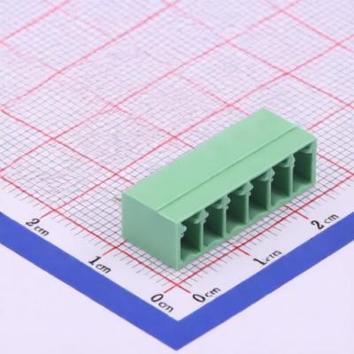 China plug in terminal block KANGNEX WJ15EDGVC 3.81 06P 14 00A with UL IEC certification and copper alloy pins for sale