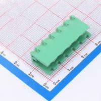 China Tin plated copper alloy pin header terminal block KANGNEX WJ2EDGR 5.08 06P 14 00A rated voltage 300 volts for sale