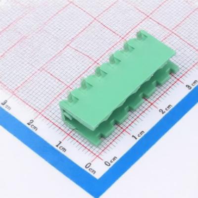 China Tin plated copper alloy pin header terminal block KANGNEX WJ2EDGR 5.08 06P 14 00A rated voltage 300 volts for sale