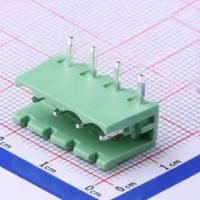 China KANGNEX WJ2EDGR 5.08 04P 14 00A electrical terminal block with UL IEC certification and PA66 housing for sale