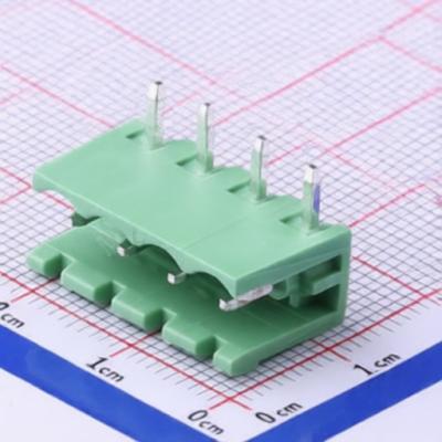 China KANGNEX WJ2EDGR 5.08 04P 14 00A electrical terminal block with UL IEC certification and PA66 housing for sale