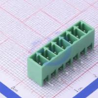 China plug in terminal block KANGNEX WJ15EDGRC 3.81 07P 14 00A with copper alloy tin plated pin header for sale