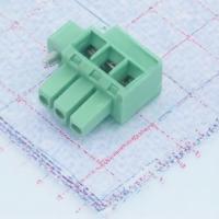 China Electrical terminal block KANGNEX WJ15EDGKBM-3.81-03P-14-00A featuring 3.81 millimeter pitch and IEC UL approvals for sale