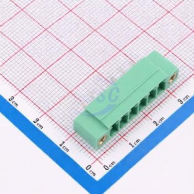 China KANGNEX WJ15EDGVM 3.81 06P 14 00A plug in terminal block with UL IEC certification and PA66 housing for sale