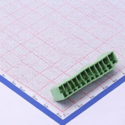 China terminal block KANGNEX WJ15EDGVC 3.81 12P 14 00A with UL94V 0 PA66 housing and copper alloy pin headers for sale