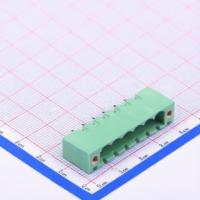 China KANGNEX WJ2EDGVM 5.08 06P 14 00A plug in terminal block with contact resistance less than 20 milliohms for sale