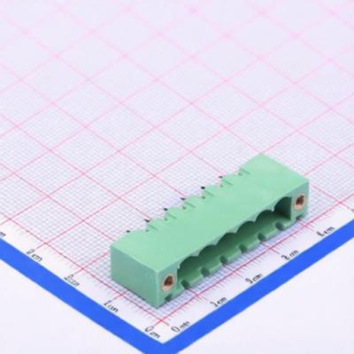 China KANGNEX WJ2EDGVM 5.08 06P 14 00A plug in terminal block with contact resistance less than 20 milliohms for sale