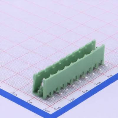 China terminal block KANGNEX WJ2EDGR 5.08 09P 14 00A with rated current 10 amperes and UL IEC certification for sale