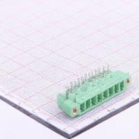 China Electrical Terminal Block KANGNEX WJ15EDGRM-3.81-08P-14-00A with Tin Plated Copper Alloy Pin Header for sale