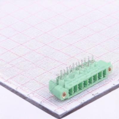 China Electrical Terminal Block KANGNEX WJ15EDGRM-3.81-08P-14-00A with Tin Plated Copper Alloy Pin Header for sale