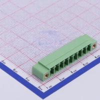 China Durable plug in terminal block KANGNEX WJ15EDGVM 3.81 09P 14 00A with copper alloy tin plated pin header for sale