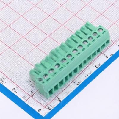 China KANGNEX WJ15EDGK 3.81 12P 14 00A electrical connector with torque 2.04kgf cm and strip length 6 7mm for sale