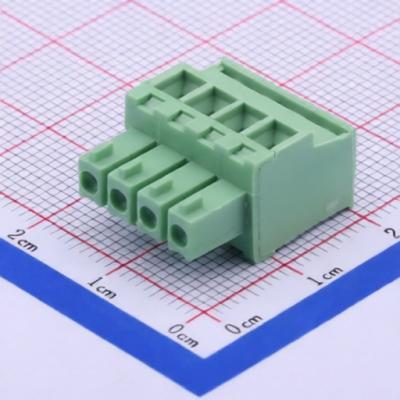 China Electrical connector plug in terminal block 3.81 pitch KANGNEX WJ15EDGKA 3.81 04P 14 00A performance for sale