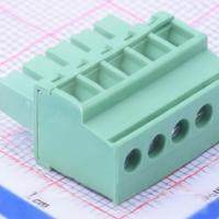 China Durable plug in terminal block KANGNEX WJ15EDGKB 3.81 05P 14 00A suitable for wire size 28 to 16 AWG for sale