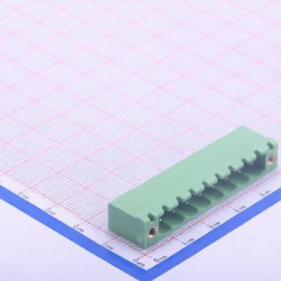 China High temperature resistant plug in terminal block KANGNEX WJ2EDGVM 5.08 08P 14 00A with PA66 housing for sale