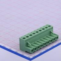 China Electrical connection plug in terminal block KANGNEX WJ2EDGK 5.08 09P 14 00A zinc plated steel screws for sale