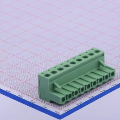 China Electrical connection plug in terminal block KANGNEX WJ2EDGK 5.08 09P 14 00A zinc plated steel screws for sale