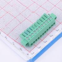 China Durable KANGNEX WJ15EDGKM 3.5 11P 14 00A plug in terminal block rated for 300V and 8A current capacity for sale