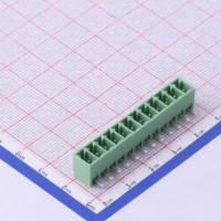 China electrical plug in terminal block KANGNEX WJ15EDGRC 3.81 12P 14 00A with copper alloy tin plated pins for sale