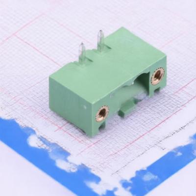 China KANGNEX WJ2EDGRM 5.08 02P 14 00A plug in terminal block with rated voltage 300V UL and 320V IEC for sale
