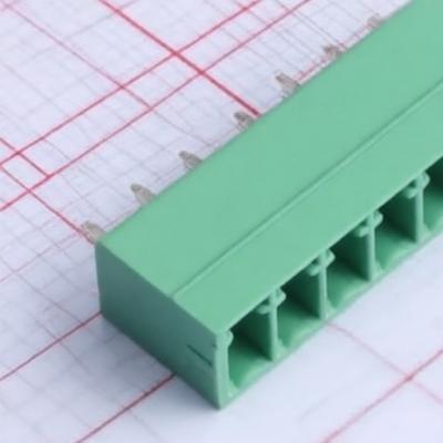 China plug in terminal block KANGNEX WJ15EDGVC-3.5-07P-14-00A with PA66 UL94V0 housing and rated current 8 amps for sale