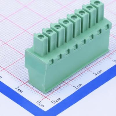 China KANGNEX WJ15EDGKA 3.81 08P 14 00A electrical terminal block designed for robust and wire connections for sale