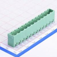 China KANGNEX WJ2EDGRC 5.08 12P 14 00A plug in terminal block suitable for various electrical applications for sale