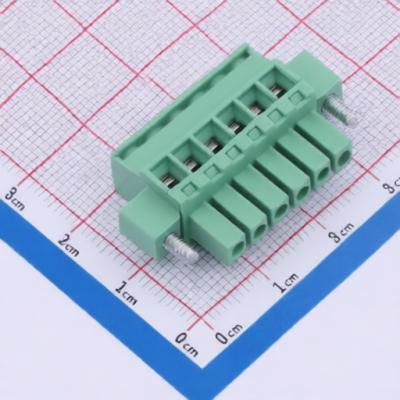 China KANGNEX WJ15EDGKBM 3.81 06P 14 00A plug in terminal block for industrial applications rated 300V 8A for sale