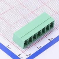 China KANGNEX WJ15EDGVC 3.81 07P 14 00A plug in terminal block with electrical and mechanical performance for sale