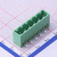 China KANGNEX WJ2EDGRC 5.08 06P 14 00A plug in terminal block featuring UL94V 0 rated PA66 housing material for sale
