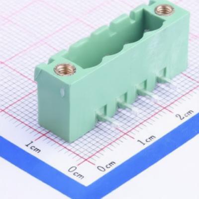 China electrical plug in terminal block KANGNEX WJ2EDGRM 5.08 04P 14 00A with copper alloy tin plated pins for sale