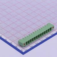 China Durable plug in terminal block KANGNEX WJ15EDGVM-3.81-13P-14-00A featuring UL94V0 rated PA66 housing for sale