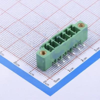 China KANGNEX WJ15EDGRM 3.81 06P 14 00A plug in terminal block rated voltage 300V 160V and rated current 8A 7A for sale