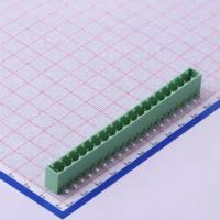 China Electrical Terminal Block KANGNEX WJ2EDGRC-5.08-20P-14-00A Featuring UL IEC Certification and PA66 Housing for sale