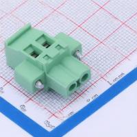 China plug in terminal block KANGNEX WJ2EDGKBM 5.08 02P 14 00A with 5.08mm pitch and UL IEC certifications for sale