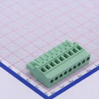 China industrial terminal block KANGNEX WJ2EDGKA-5.08-09P-14-00A with rated voltage 300 volts and 9 poles for sale