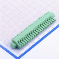China plug in terminal block KANGNEX WJ15EDGKM 3.81 20P 14 00A suitable for wire range 28 16AWG and 1.5mm for sale