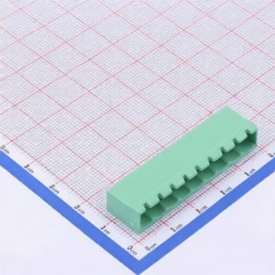 China KANGNEX WJ2EDGVC 5.08 09P 14 00A plug in terminal block with 9 poles and variable housing color options for sale
