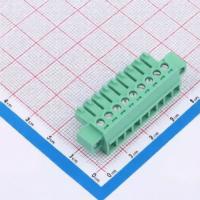 China Electrical Plug In Terminal Block KANGNEX WJ15EDGKM 381 09P 14 00A Rated 300V 8A Wire Range 28 16AWG for sale