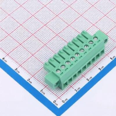 China Electrical Plug In Terminal Block KANGNEX WJ15EDGKM 381 09P 14 00A Rated 300V 8A Wire Range 28 16AWG for sale