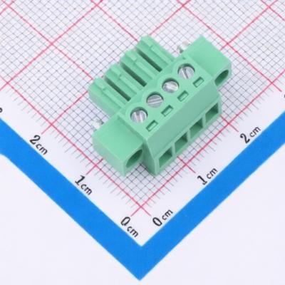 China Electrical connection solution KANGNEX WJ15EDGKM 3.5 04P 14 00A with PA66 housing and UL94V 0 rating for sale