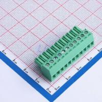 China KANGNEX WJ15EDGK 3.5 11P plug in terminal block rated current 8A suitable for 28 to 16 AWG wire range for sale