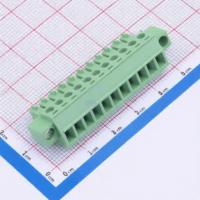 China plug in terminal block KANGNEX WJ15EDGKM 3.81 11P 14 00A with PA66 housing and copper alloy contacts for sale
