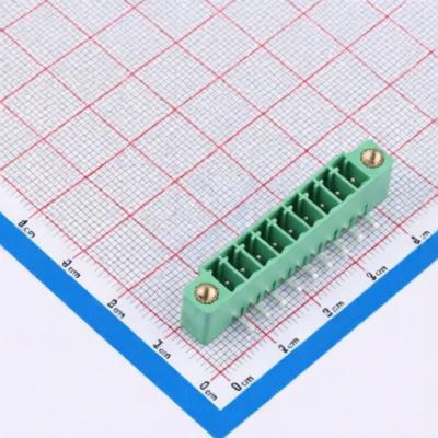 China KANGNEX WJ15EDGRM 3.5 09P 14 00A plug in terminal block with multiple housing colors and rated current 8A for sale